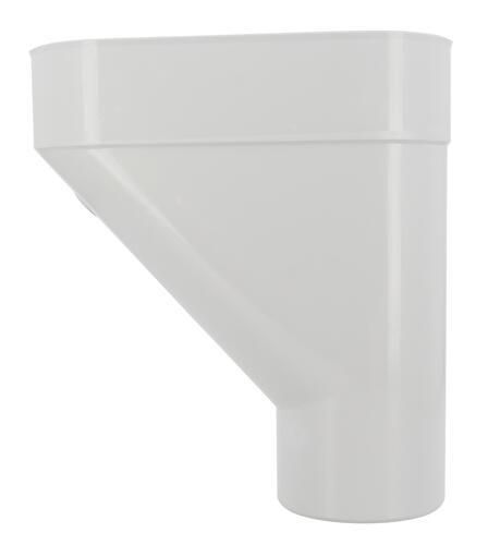 NICOLL - Jambonneau pour gouttière demi-ronde de 33 diamètre 100mm PVC ...