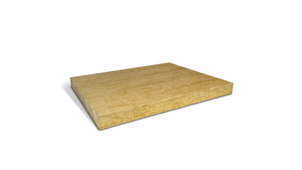 ROCKWOOL - Panneau laine de roche Rockacier C nu Energy L - épaisseur 130 mm - Longueur 1200 mm ...