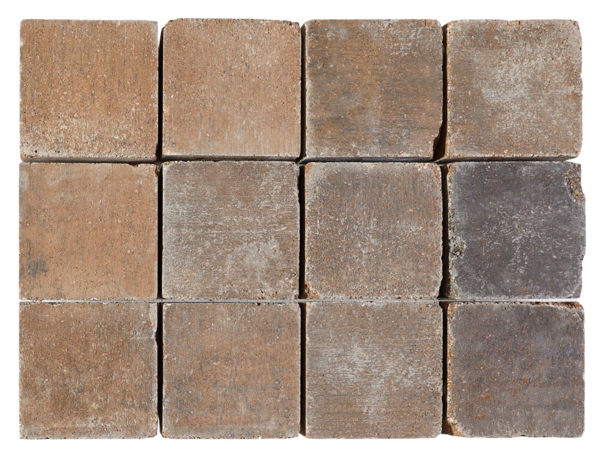 ALKERN - Pavé Signature Vieilli carrossable avec écarteurs - ton terre ...