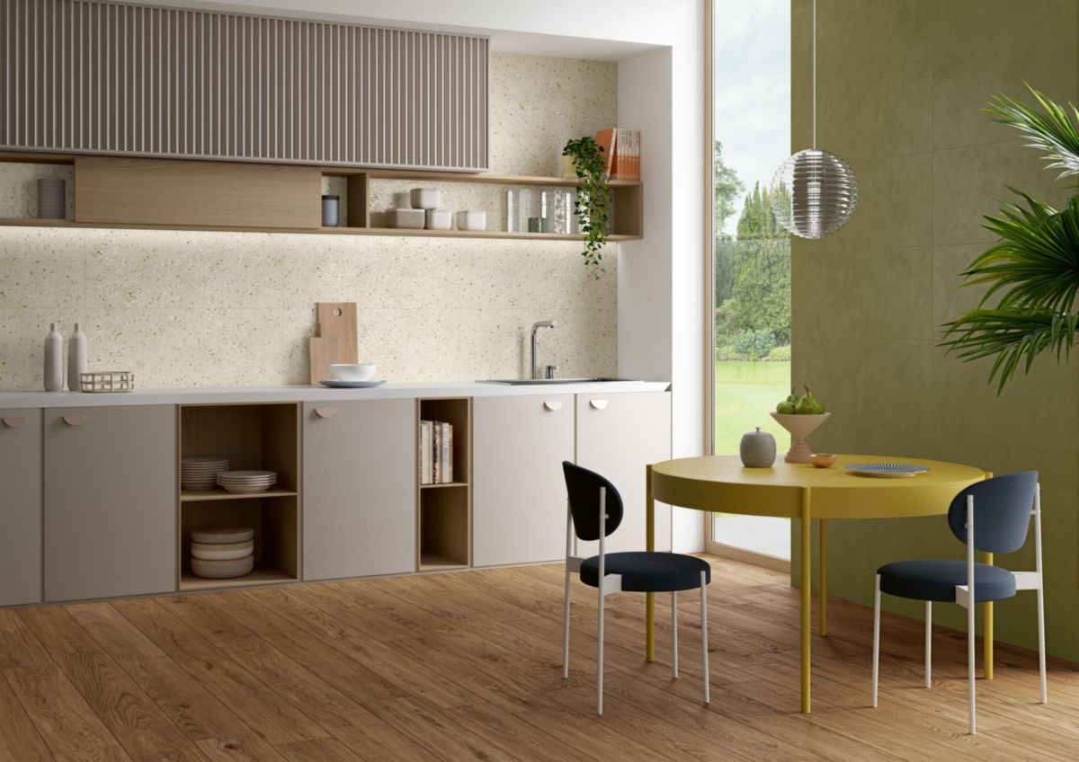 NAXOS - Carrelage sol/mur intérieur grès cérame inspiration béton Chromatica - rock naturel ...