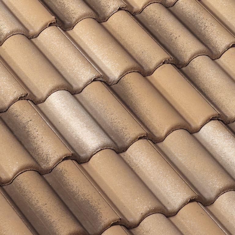 MONIER - Tuile béton Plein Ciel Monier Dune sable 420x330 mm Réf ...