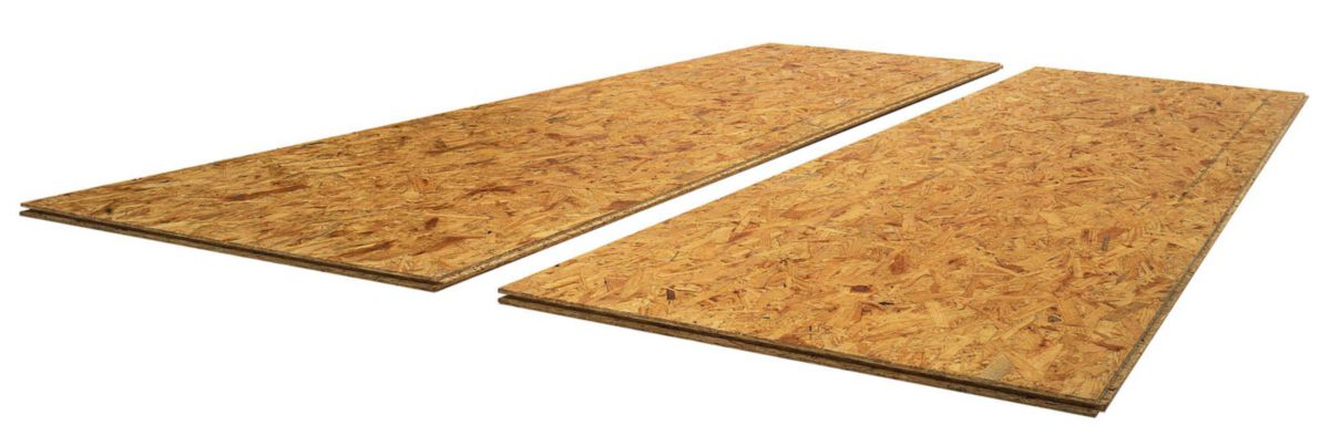 SWISS KRONO - Dalle OSB Brut qualité OSB4 Swiss Krono format 250x67,5cm ép. 18mm Réf. 10324203 ...