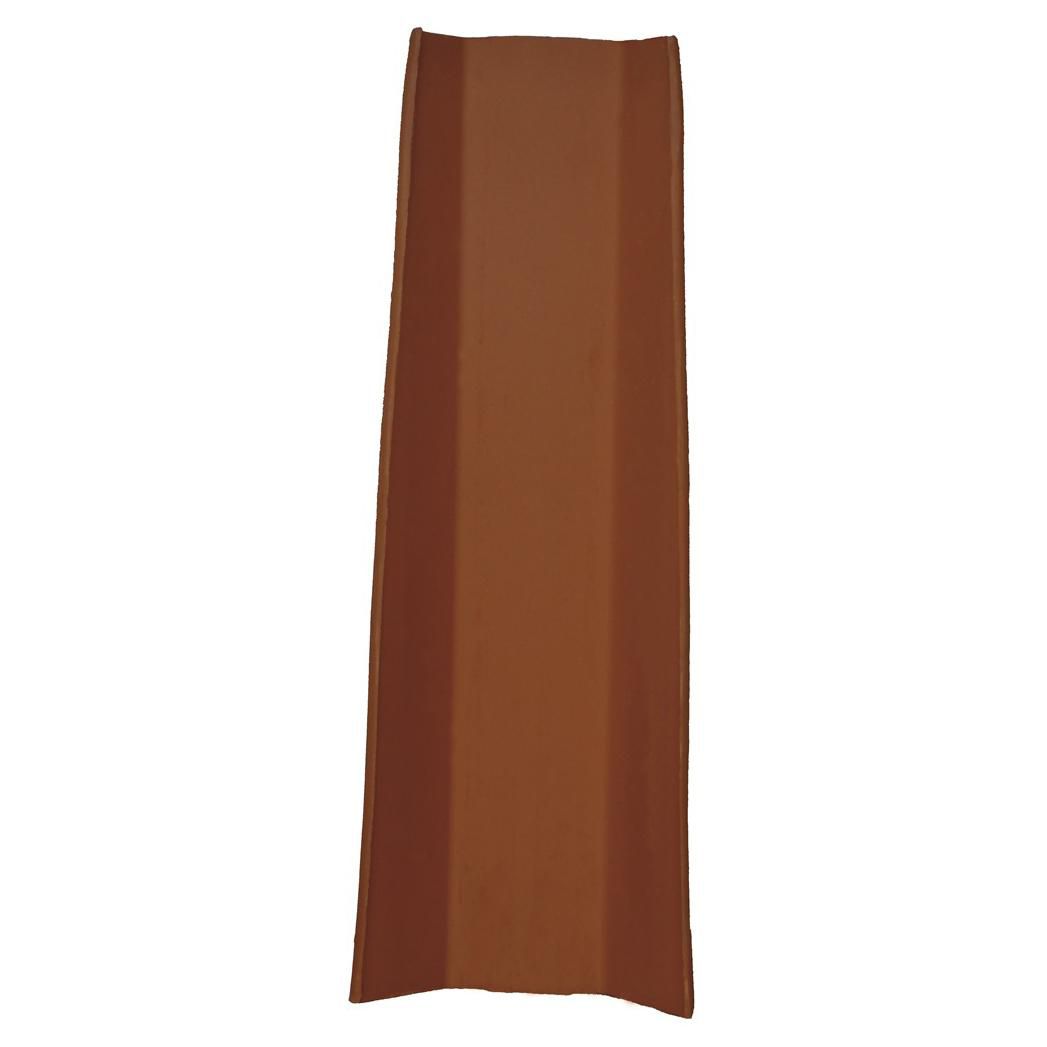 TUILERIE LAMBERT - Tuile terre cuite Canal 48 fond plat de rive rouge ...