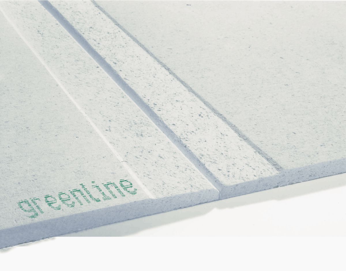 FERMACELL - Plaque Greenline 2 bords amincis épaisseur 12,5mm 2,6x1 ...