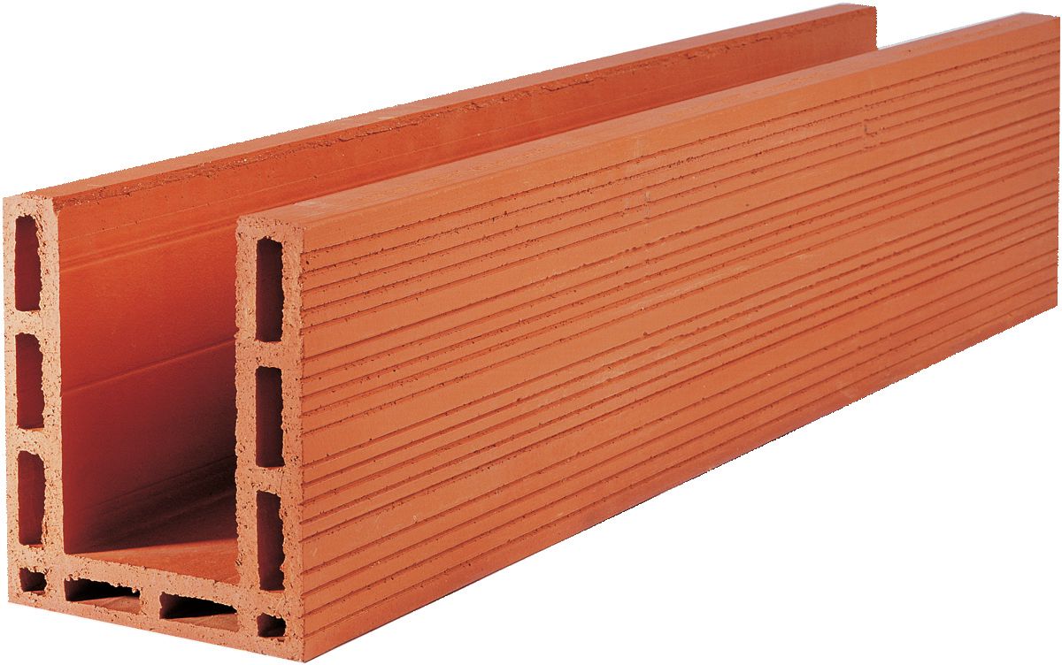 TERREAL - Maxi linteau ML211 - terre cuite - 110x20x27 cm | POINT.P