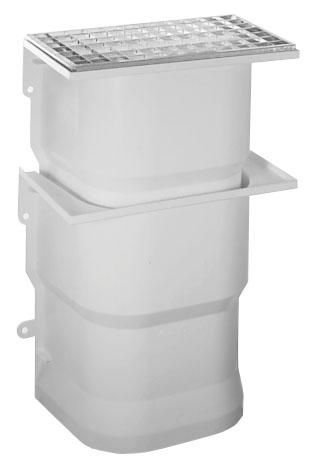 MEA - Rehausse pour courette aération H. 42 cm L. 42 cm l. 25 cm | Point.P