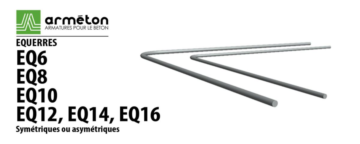 ARMETON - EQ126060-Armature de liaison d'angle en équerre (zone sism. 3 ...