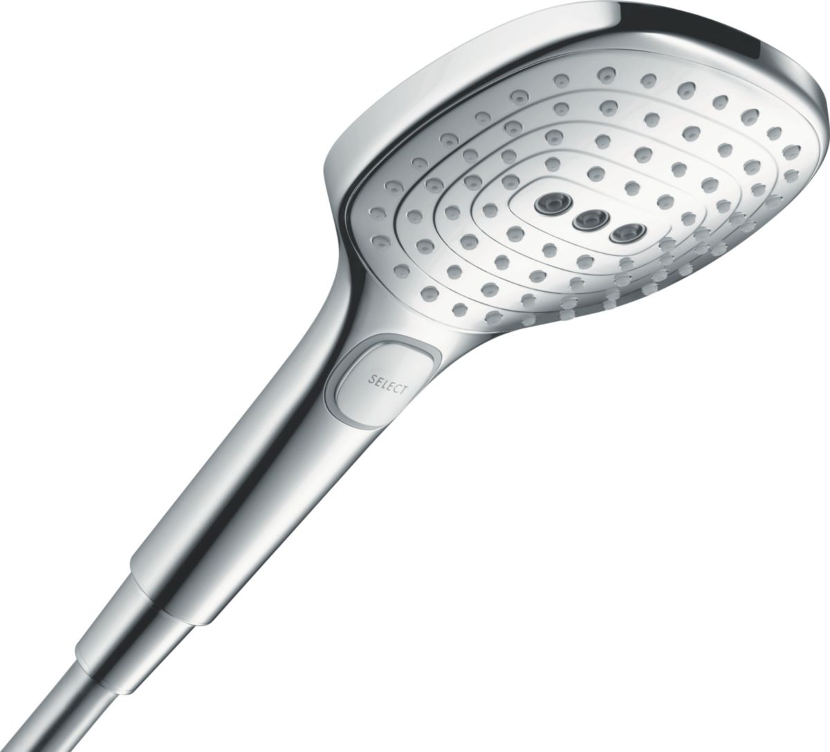 HANSGROHE - Douchette Raindance Select E 120 3 jets blanc chromé réf ...