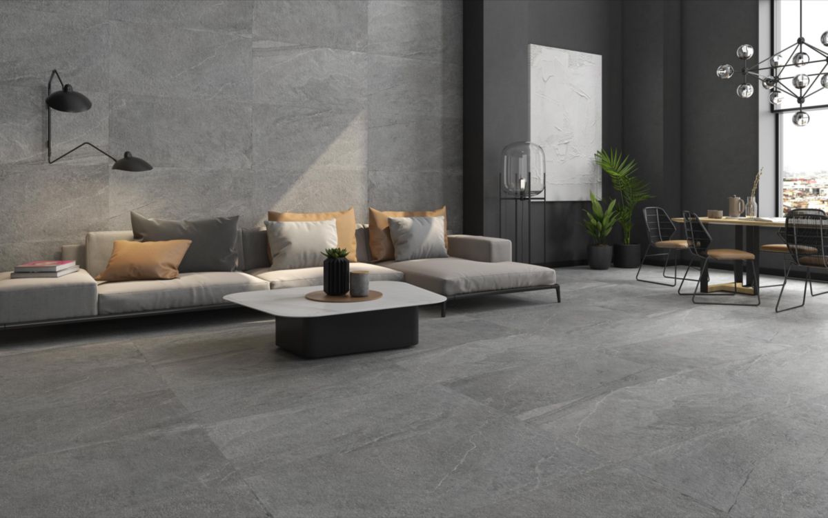 COLORKER - Carrelage de sol intérieur Horizon - grès cérame rectifié ...