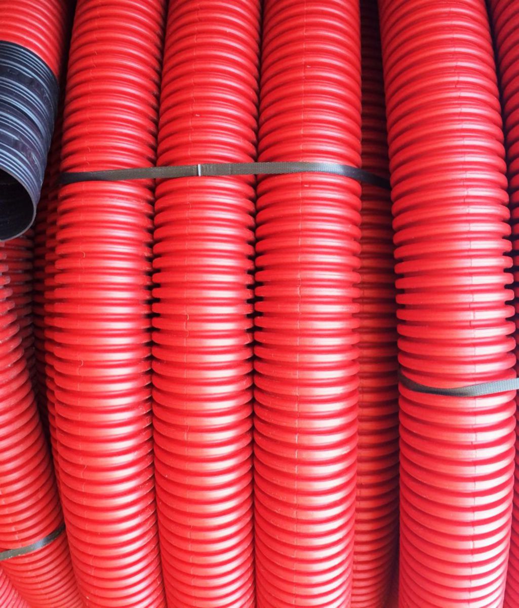 OD PLAST - Gaine TPC - PEHD rouge - Ø 110 mm - rouleau de 25 m | Point.P