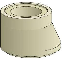 PILLON FRERES - Cône béton excentré 1000X600H700 fonte | Point.P