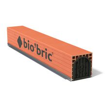 BIO'BRIC - Brique de mur mono'mur 30 bio'bric rectifiée Bouyer Leroux L. 300 mm l. 300 mm H. 212 ...