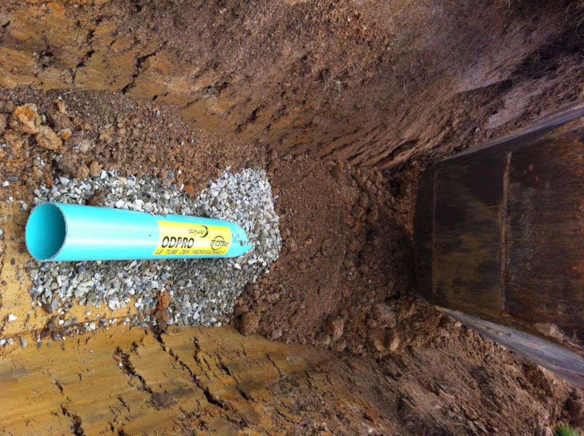 OD PLAST - Tube PVC extérieur ODPROTUBE CR4 vert Diamètre 100 longueur 4m | POINT.P