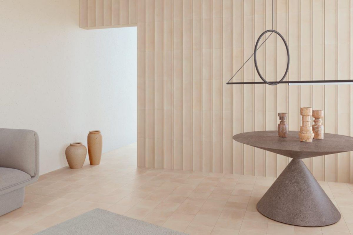 HARMONY - Faïence murale Bow - ton clay - 15x45 cm - ép. 15 mm | POINT.P