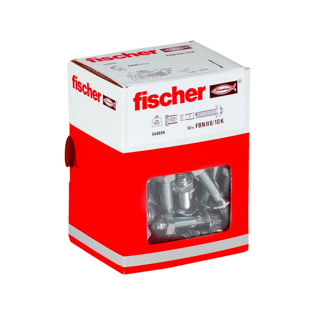 FISCHER - Goujon d'ancrage FBN II 8/10x60 K - boîte de 50 pcs | POINT.P