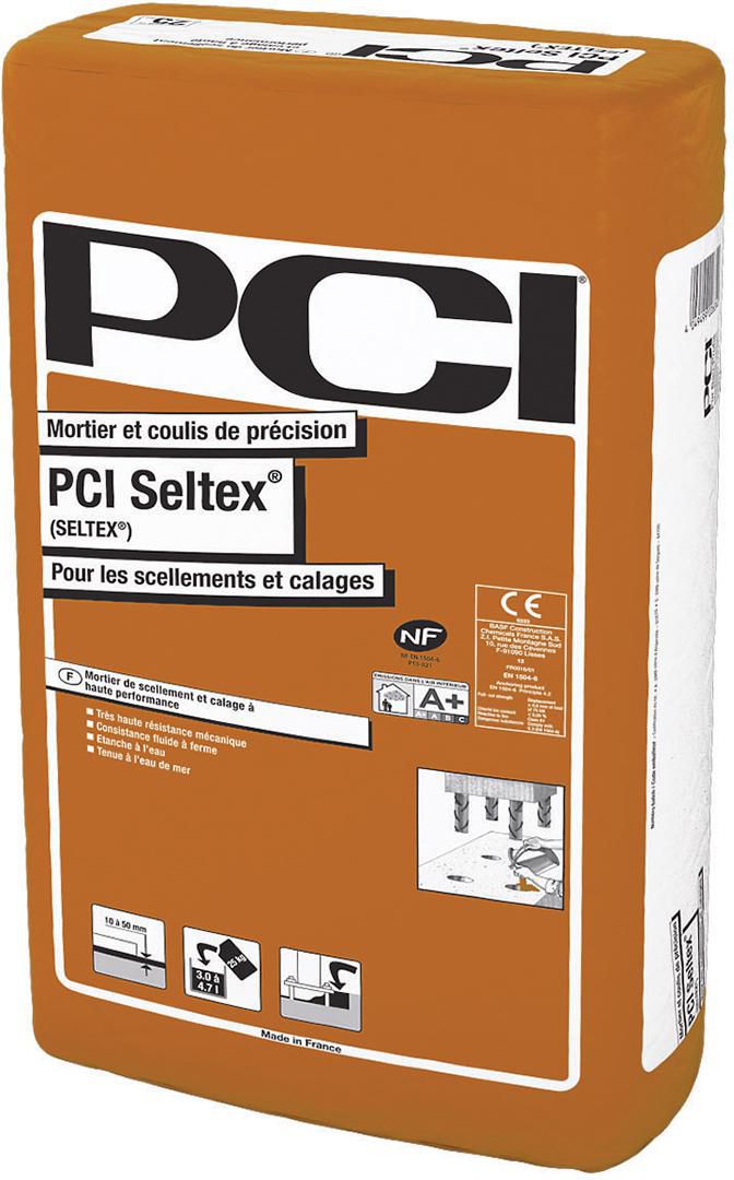 PCI - Mortier pour scellement et calage Seltex - sac de 25 kg | Point.P