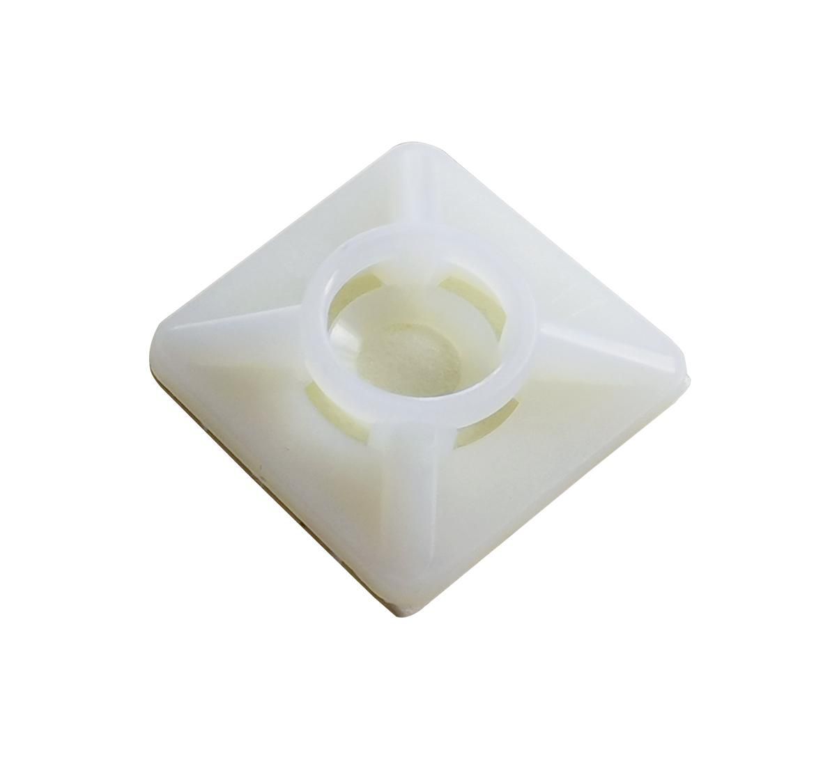 NOVIPRO - Embase colliers de serrage blanc 20 x 20 (sachet x100 ...