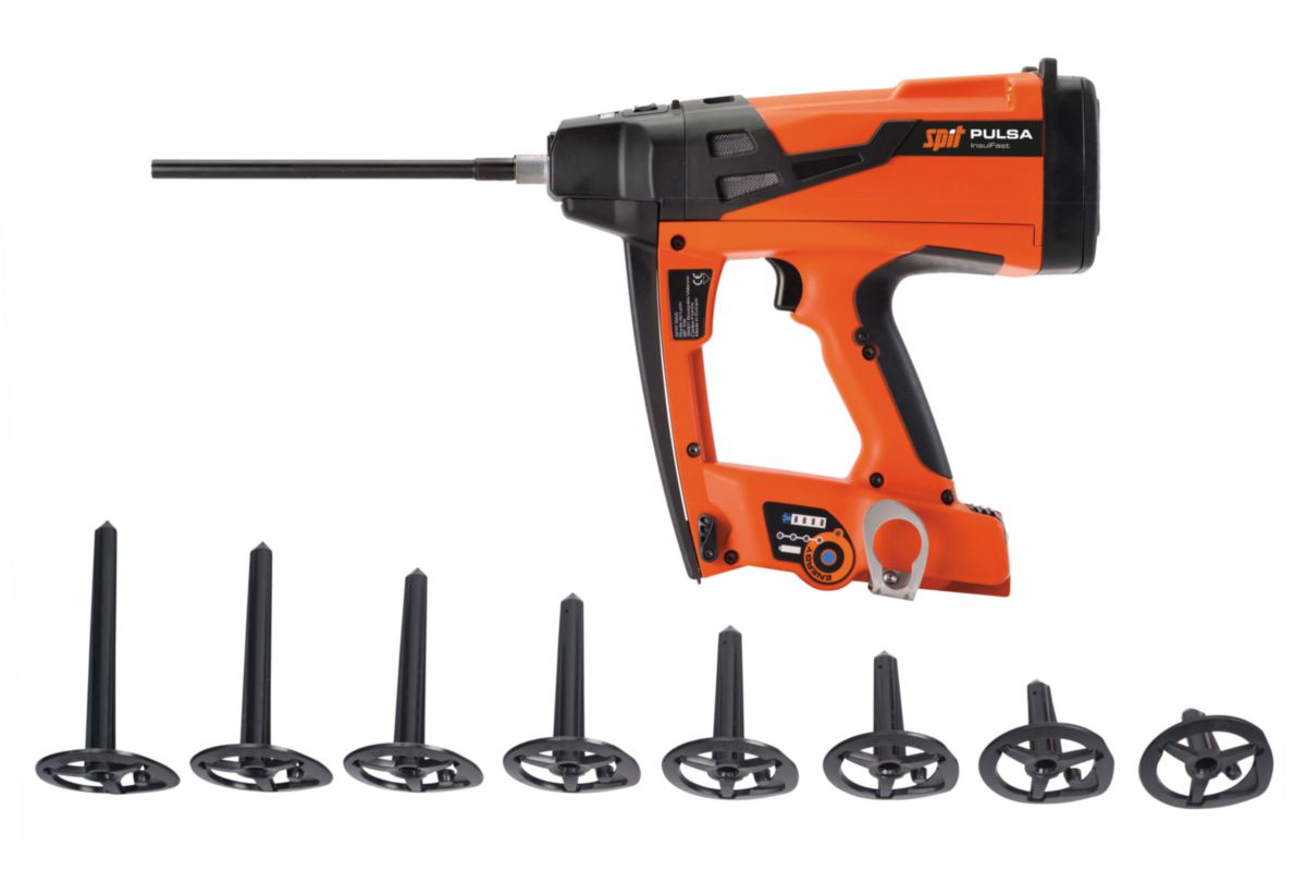 SPIT - Clou d'isolation pour cloueur gaz P800 IF 200 - isolant ép. 200 ...