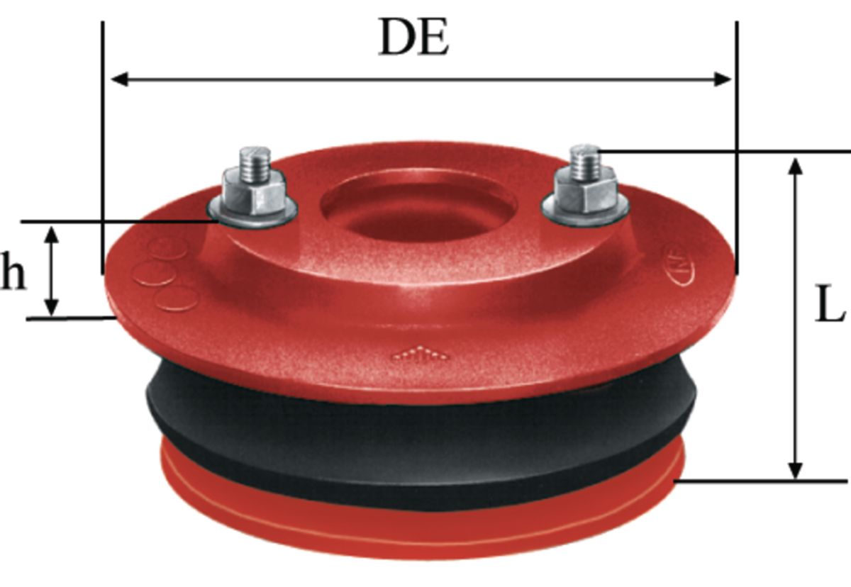 PAM - Bouchon expansible SMU S fonte diamètre nominal 150mm Réf. 156839 ...