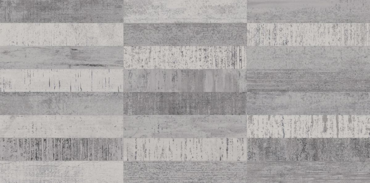 COLORKER - Carrelage mural faïence Concept - grey share rectifié - 29 ...