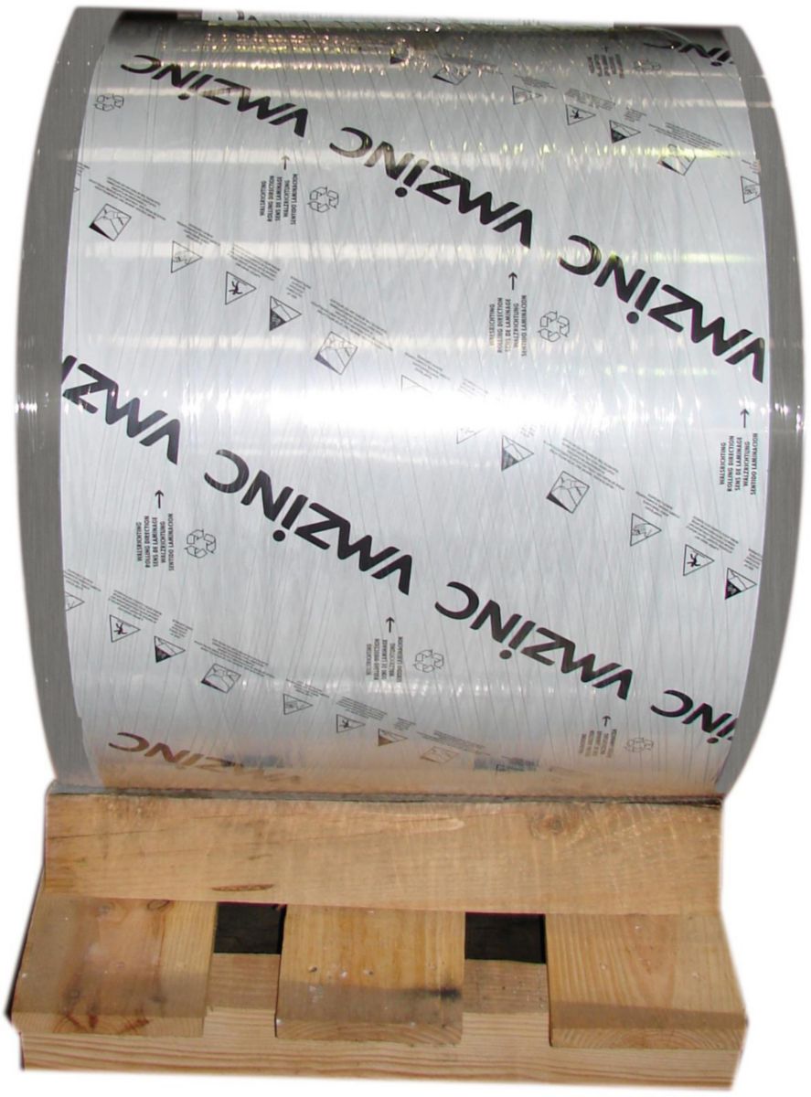 VMZINC - Bobine QUARTZ-ZINC Umicore VMZINC - dimensions 0,65 mm x 50 cm ...