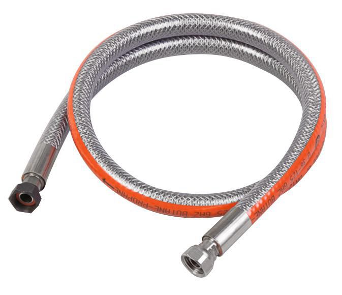 EUROGAZ - Flexible inoxydable gaz butane propane S/C 1m00, réf. 009217 ...