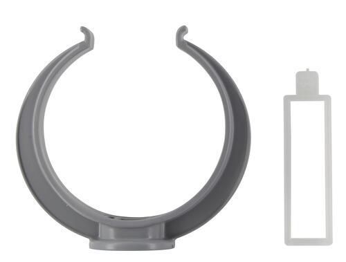 NICOLL - Collier lyre avec attache diamètre 80mm gris 2CA80 sachet de 2 ...