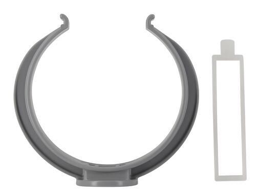 NICOLL - Collier lyre avec attache diamètre 100mm gris 2CA100 sachet de ...