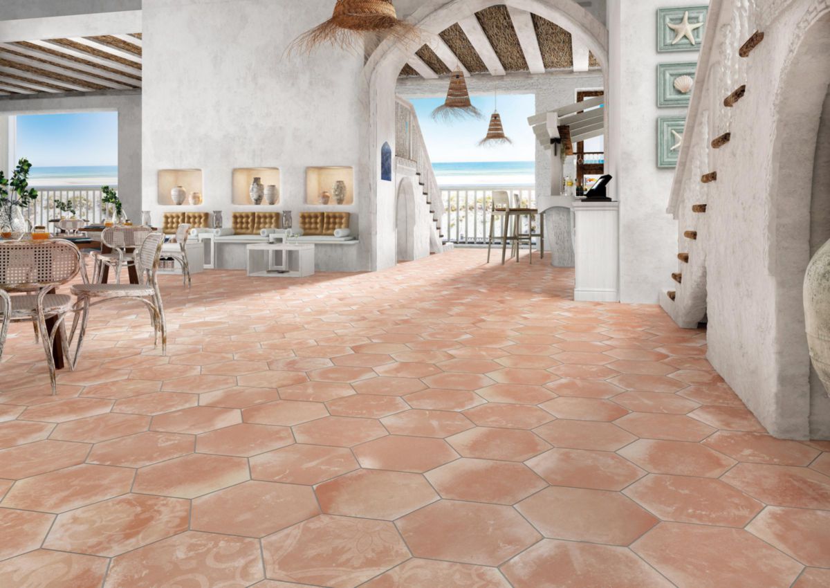 GRESPOR - Carrelage intérieur Hacienda - grès cérame émaillé - ton ...