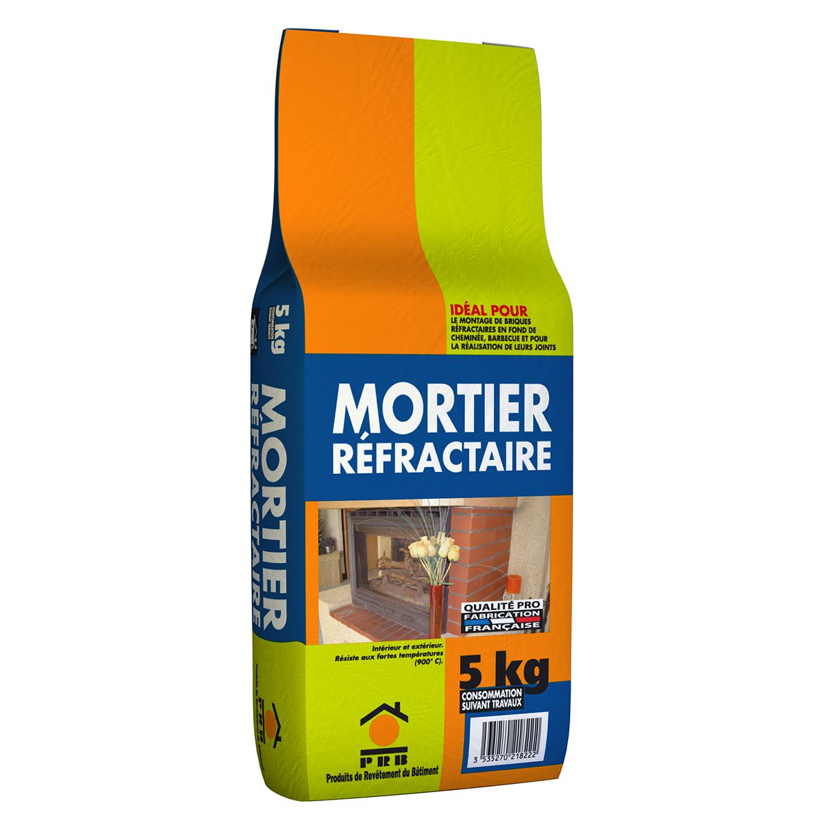 PRB - Mortier REFRACTAIRE PC sac de 5kg | POINT.P
