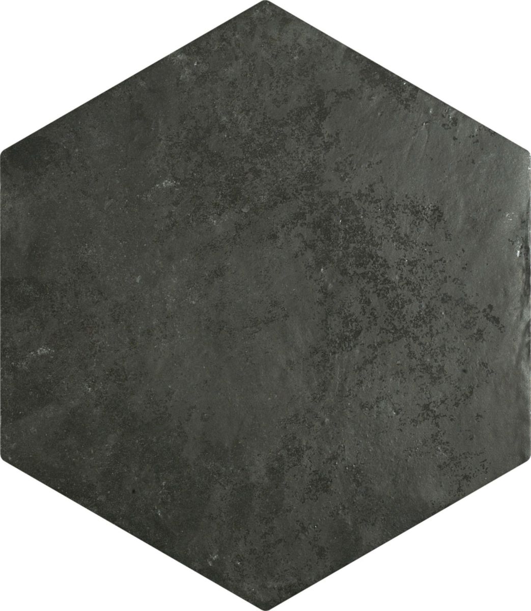 ZYX - Listel quart de rond Amazonia - faïence - ton black - 0,8x13,8 cm ...