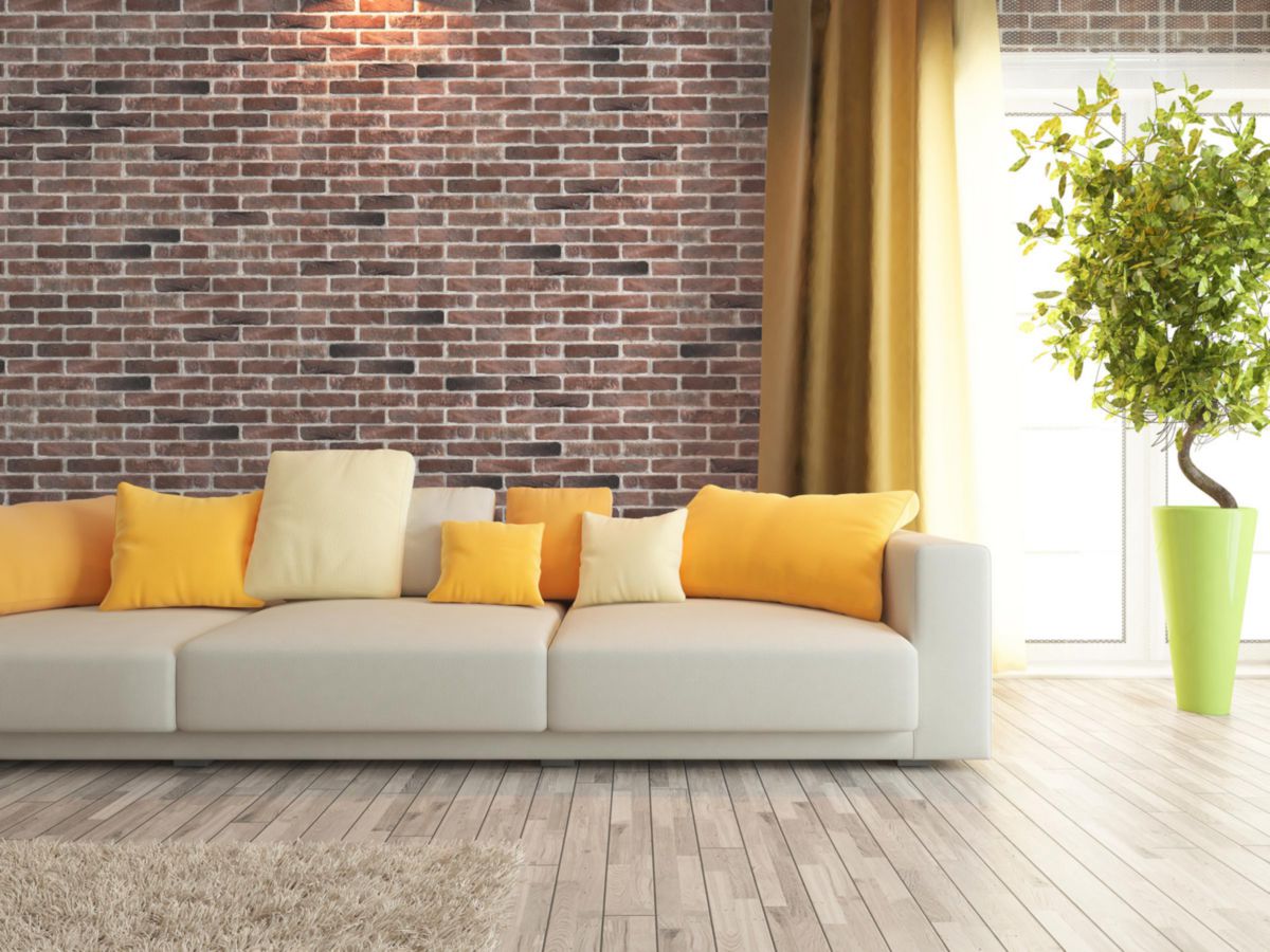 MATHIOS - Parement mural intérieur/extérieur pierre reconstituée Masterbrick - dusk - 22x6x1 cm ...