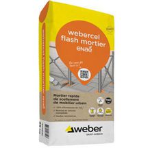 WEBER - Micro-béton à prise rapide webercel mass pour scellement de ...