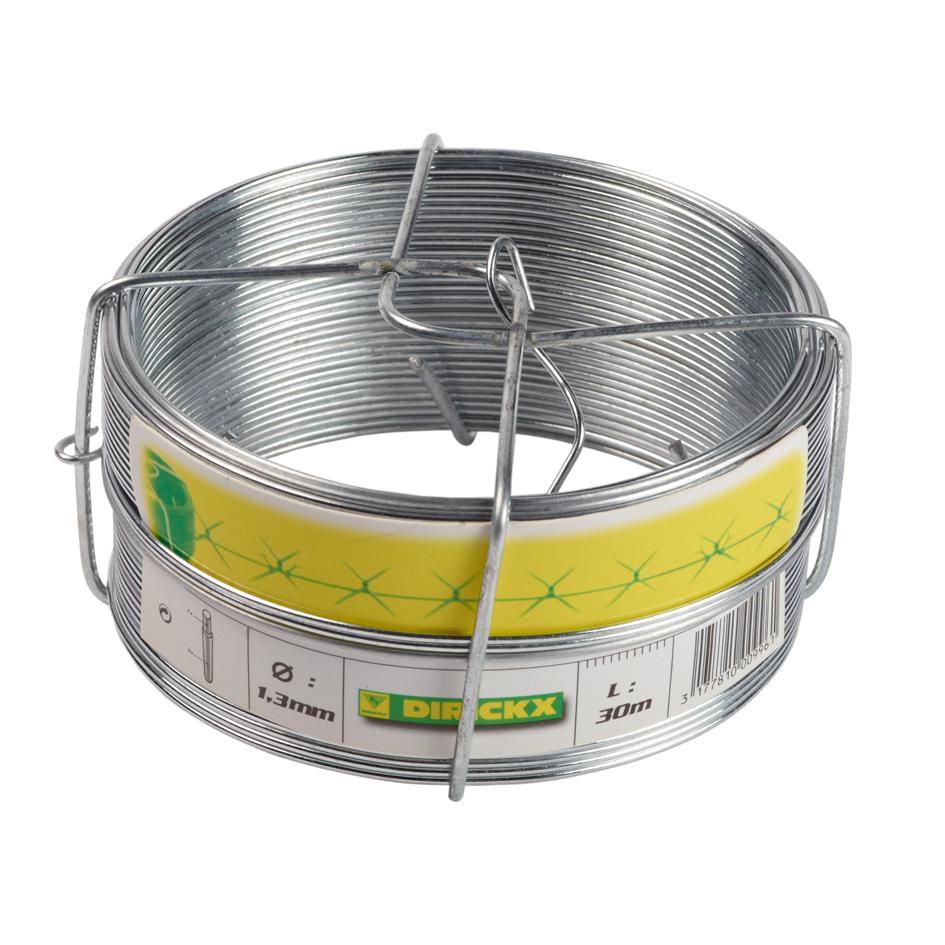 DIRICKX - Fil d'attache galva C diamètre 1,3mm longueur _50m | POINT.P
