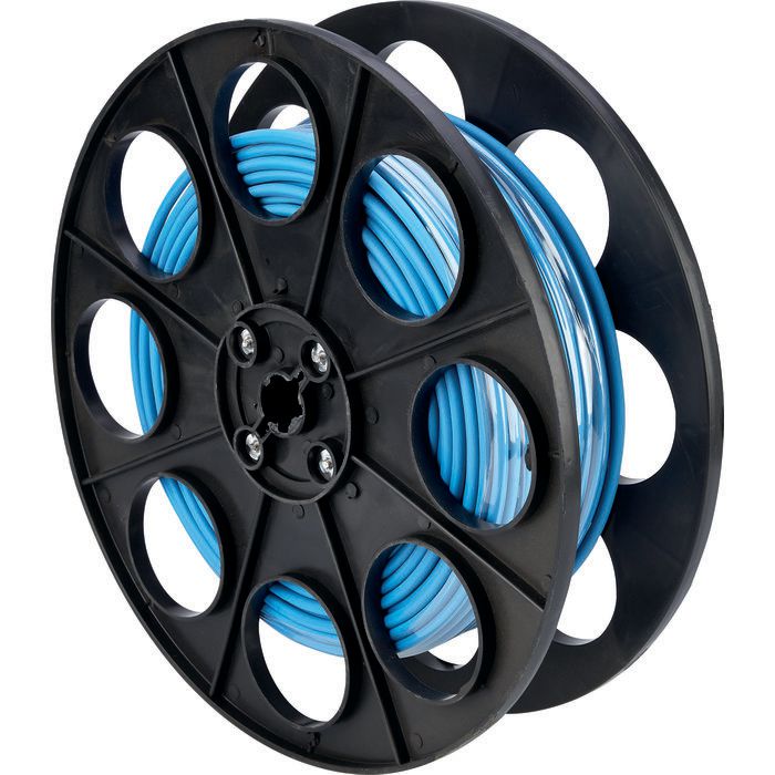 ELECTRALINE - 1/2 touret FTP RJ45 Cat. 6 Bleu 100M Réf. 205000002 | POINT.P