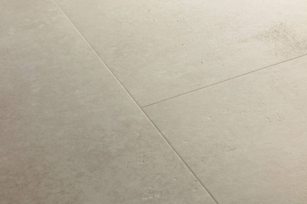 QUICK STEP - Sol PVC Illume - béton tempête de sable - 6x428x856 mm ...