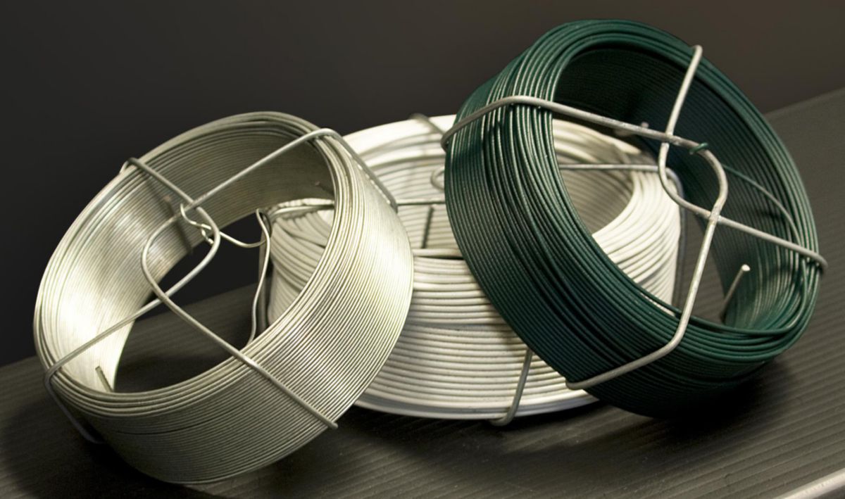 CLOTEX - Fil d'attache - galva plastifié blanc - Ø 1,6 mm - bobinot de ...