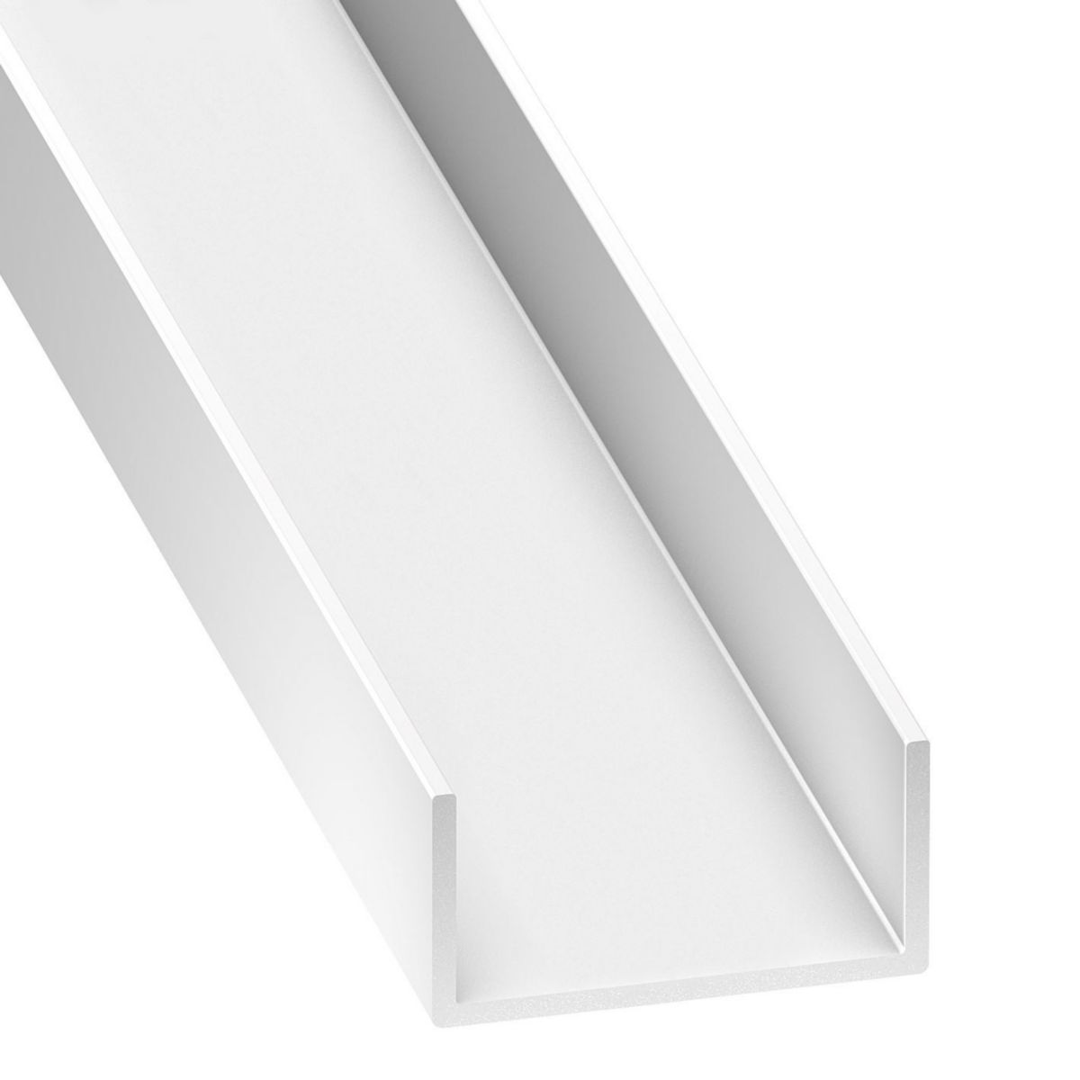 CQFD - Nez de cloison - PVC blanc - 20x74x2600 mm | Point.P