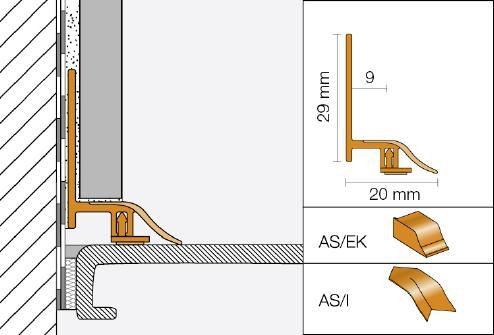 SCHLUTER SYSTEMS - Angle rentrant de profilé Dilex AS/I 90 Réf. I ...