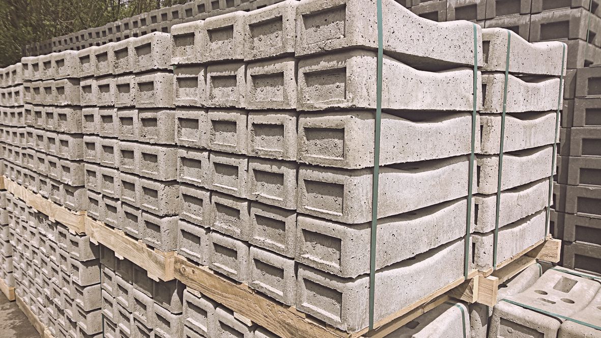 HERAS - Plot béton armé - blanc - 36 kg | POINT.P