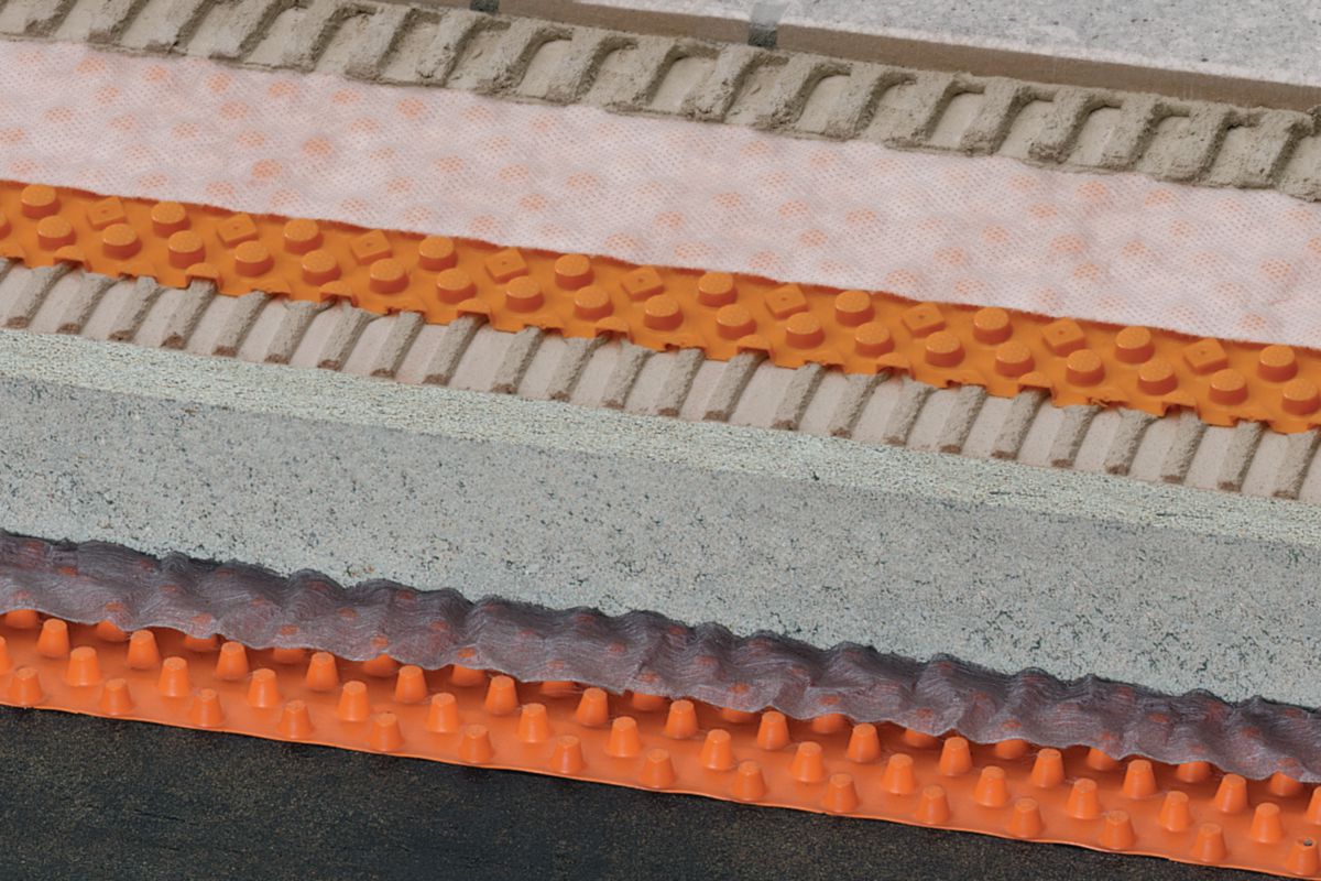 SCHLUTER SYSTEMS - Natte de drainage TROBA-PLUS8 rouleau de 12,5x1m ...