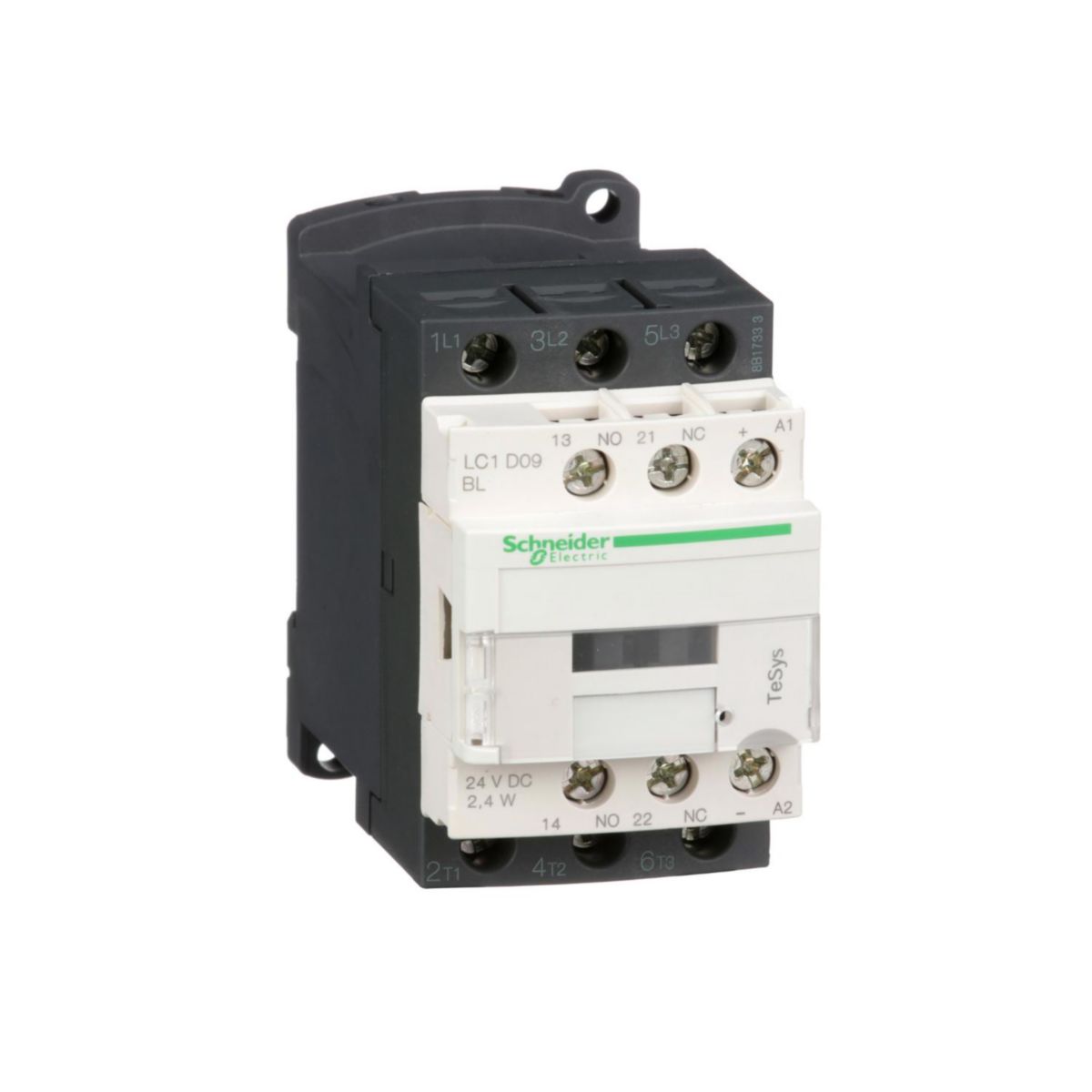 SCHNEIDER ELECTRIC - Contacteur TeSys LC1D - 3P - 1F+1O - AC-3 440V ...