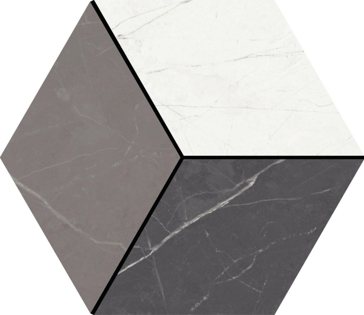 ALELUIA CERAMICAS - Faïence murale mosaïque Diamond Muse - mix satin ...