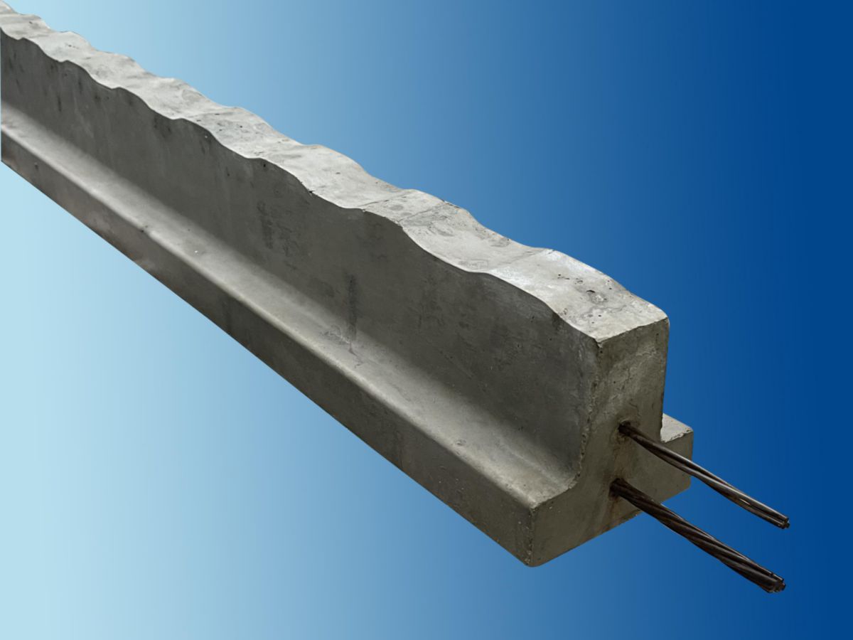 DURANDAL - Poutrelle béton précontraint avec étais BP 138 7.40M - DURANDAL | POINT.P