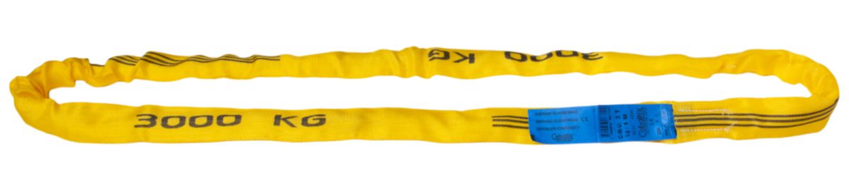 COBALTIX - Estrope synthétique B22/3T - jaune - L. 3 m | POINT.P