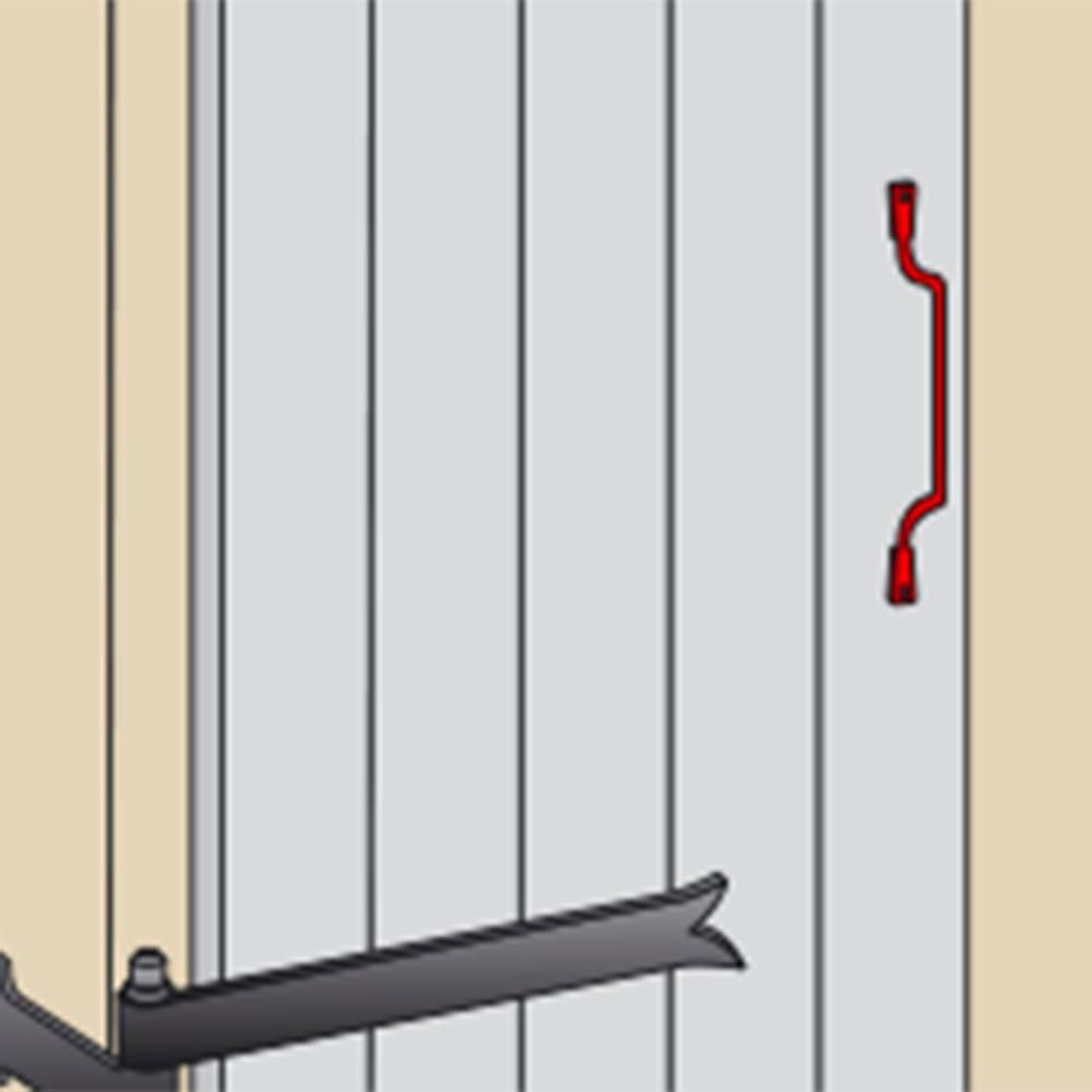 AFBAT - Poignée fil à patte ø8 l160mm inox Réf. 0170800 | POINT.P