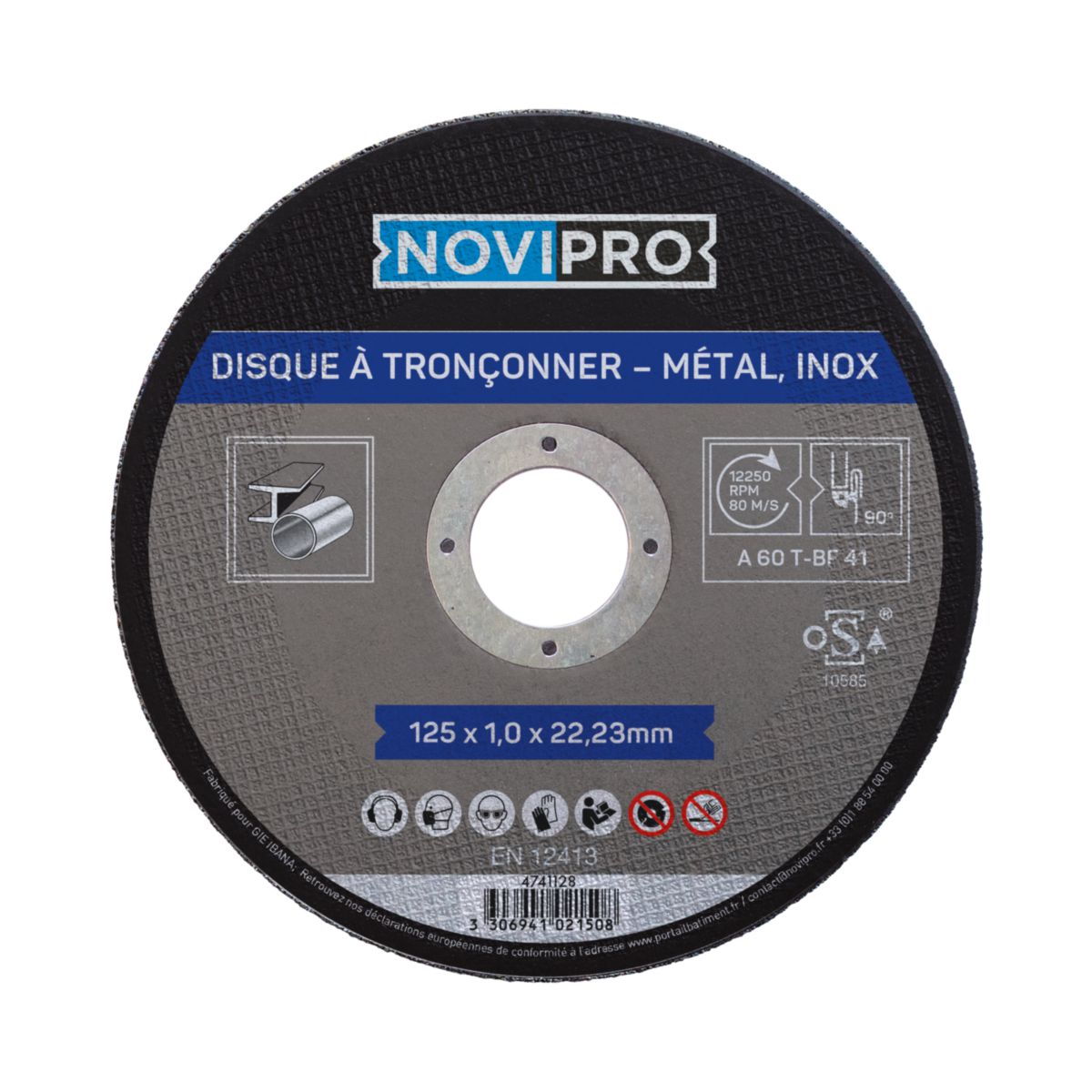 NOVIPRO - Disque à tronçonner NOVIPRO pour la découpe ultra fine de l ...