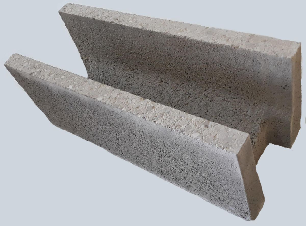 PRADIER BLOCS - Bloc béton de chaînage rectifié à coller - 500x200x200 ...