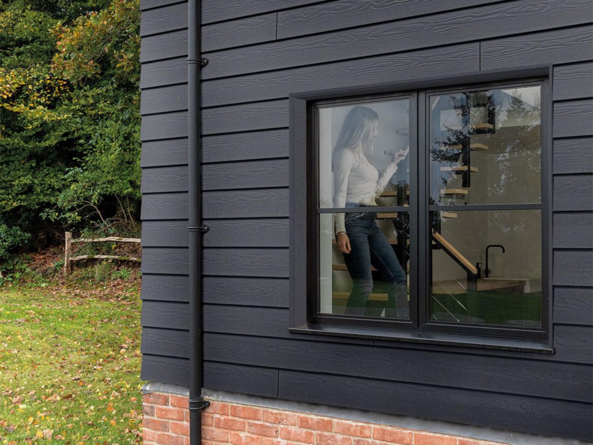 CEDRAL - Bardage clin Cedral Relief C51 gris argent 10x190x3600mm ...