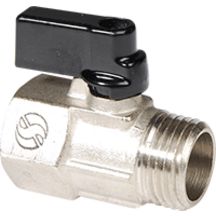 SFERACO - Mini vannes de robinetterie RBS mini en nickel, poignée ...